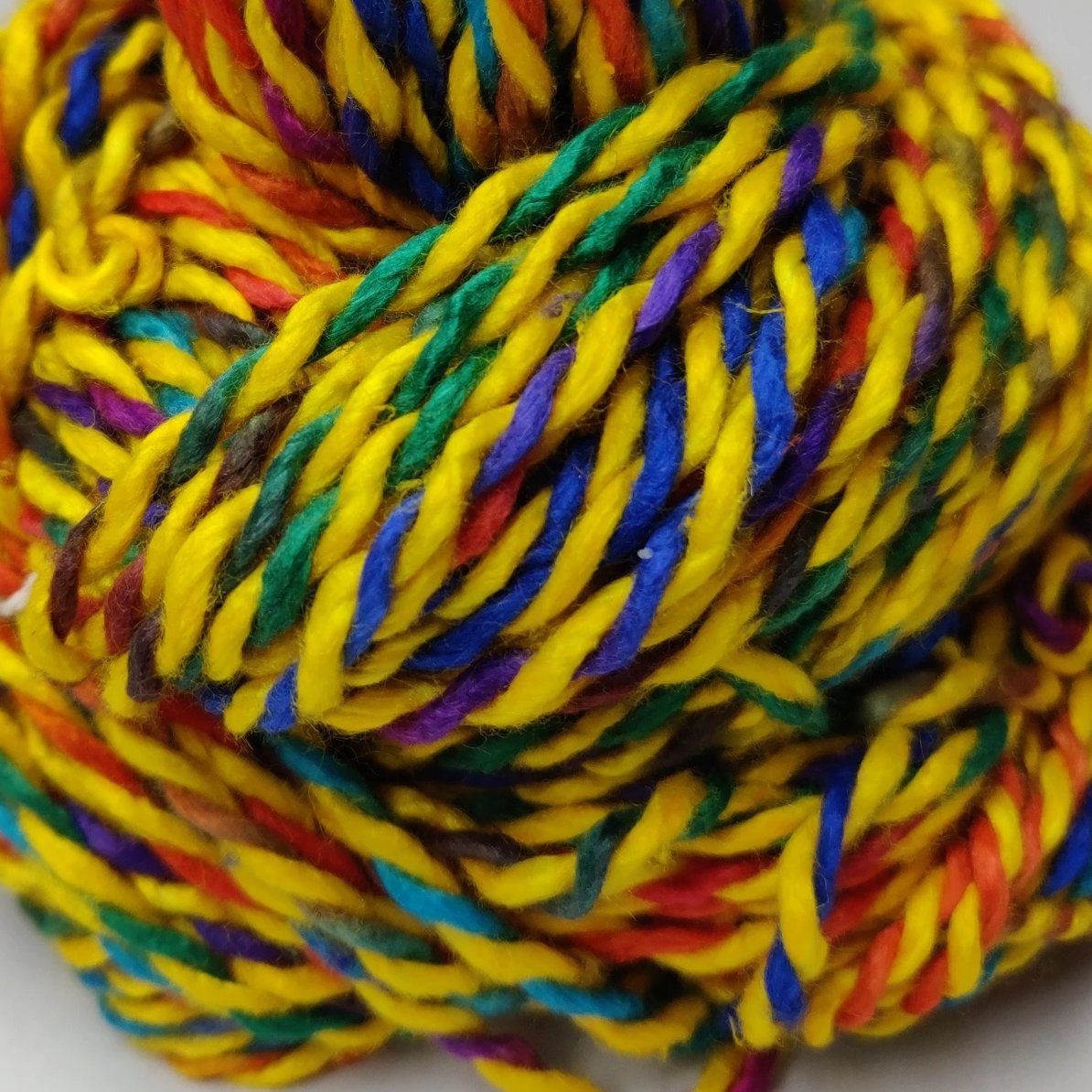 Candy Silk Yarn - DANDELION | 100% mulberry Yarn - SilkRouteIndia ...